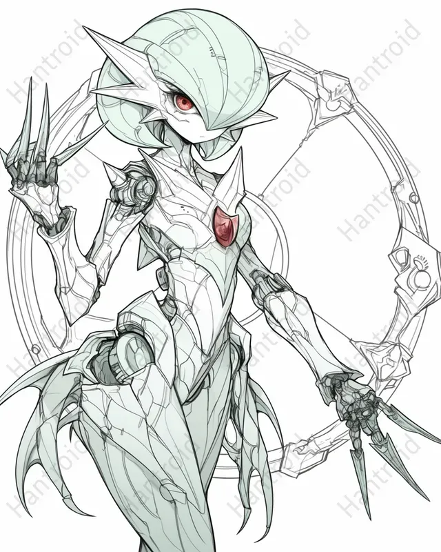 Mechanical Marvel Pokemon Sketches Midjourney Prompt | PromptBase