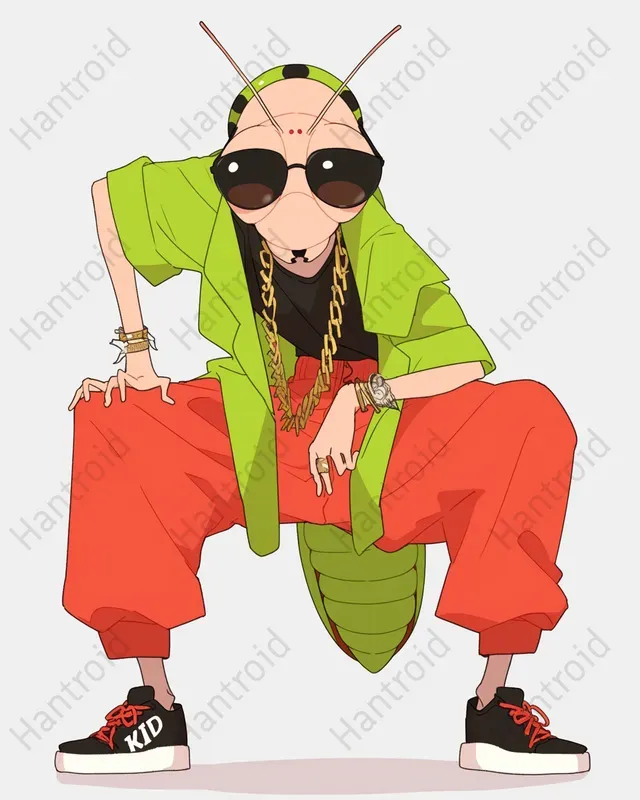 Urban Rapper Animals In Cartoon Style Midjourney Prompt | PromptBase