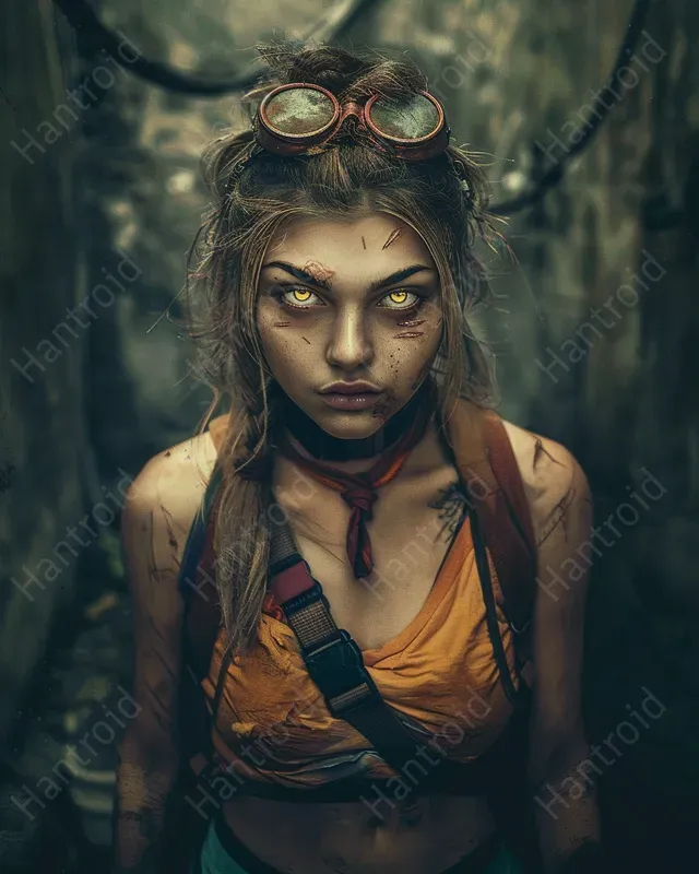 Hyperrealistic Post Apocalyptic Portraits Midjourney Prompt | PromptBase