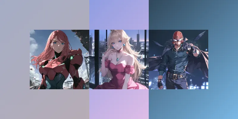 Nintendo Characters In Anime Style Midjourney Prompt | PromptBase