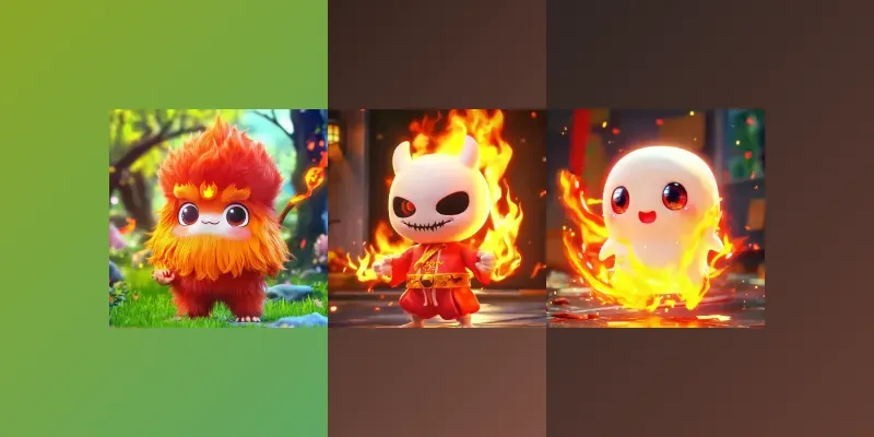 Pixar Style Character Design Generator App | PromptBase