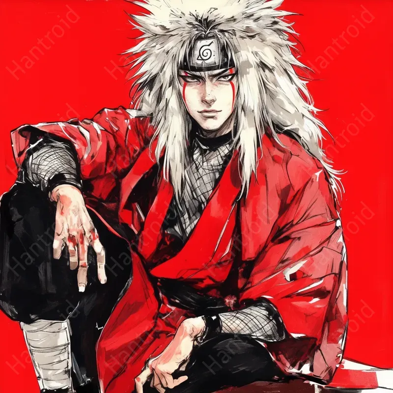 80s Naruto Shippuden Character Art Midjourney Prompt | PromptBase