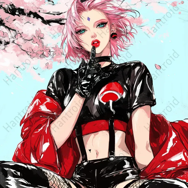 80s Naruto Shippuden Character Art Midjourney Prompt | PromptBase
