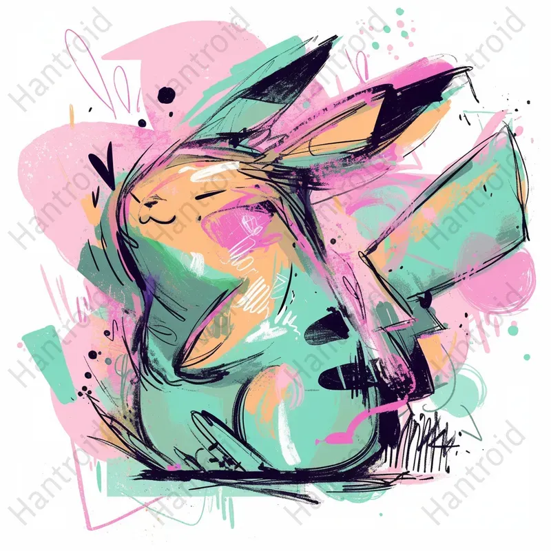 Dreamy Pokemon Illustrations Midjourney Prompt | PromptBase