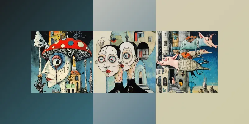 Surrealist Grotesque Masterpiece Generator App | PromptBase