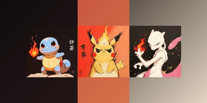 Pokemon Splash Art Generator App | PromptBase