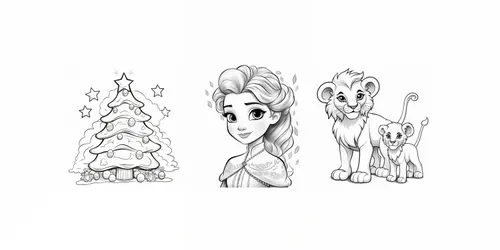 Simple Coloring Pages For Kids Midjourney Prompt | PromptBase