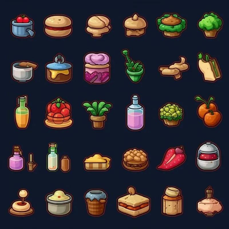 The Ultimate Item Sprite Generator Midjourney Prompt | PromptBase