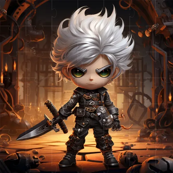 Steampunk Mech Chibi Characters Midjourney Prompt | PromptBase