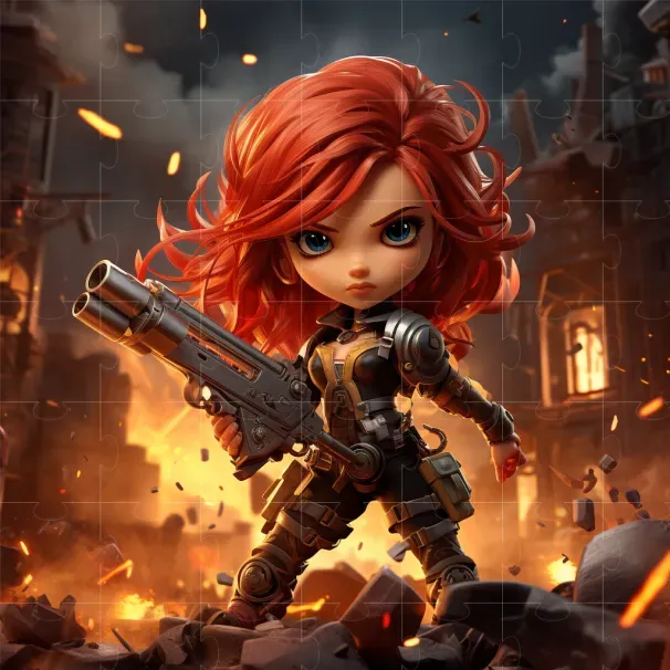 Steampunk Mech Chibi Characters Midjourney Prompt | PromptBase