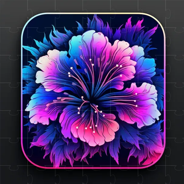 Synthwave App Icons Midjourney Prompt | PromptBase