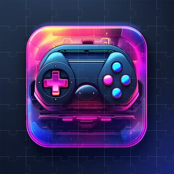 Synthwave App Icons Midjourney Prompt | PromptBase