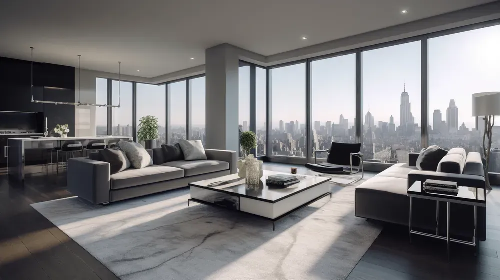 Modern Main Living Room Designs Midjourney Prompt | PromptBase