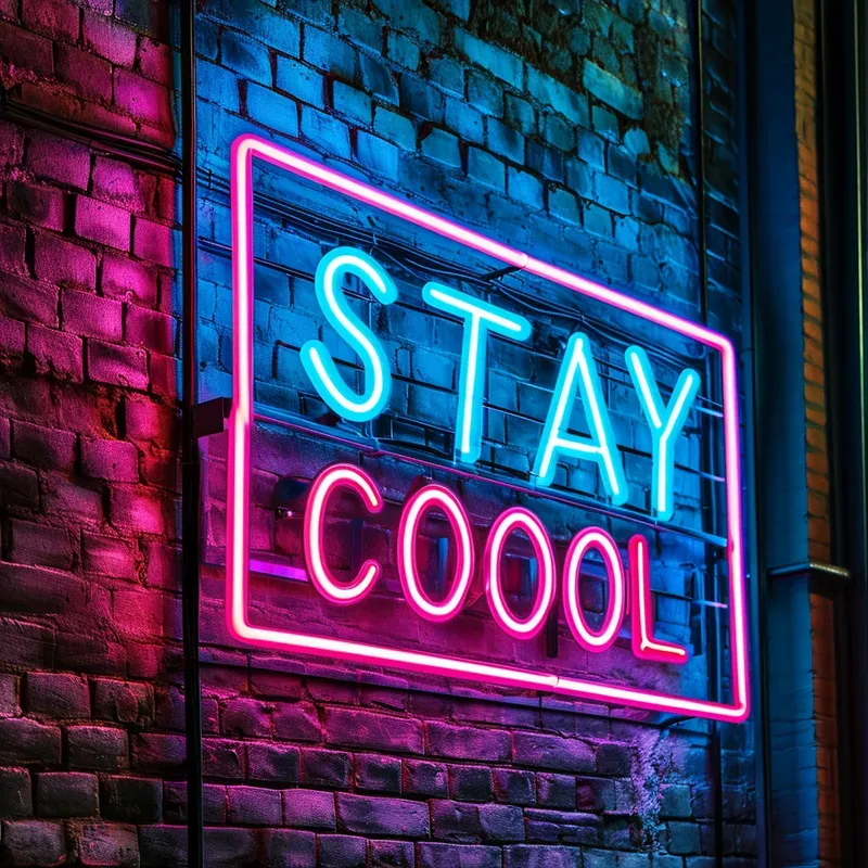 Customizable Neon Text Signs Midjourney Prompt | PromptBase