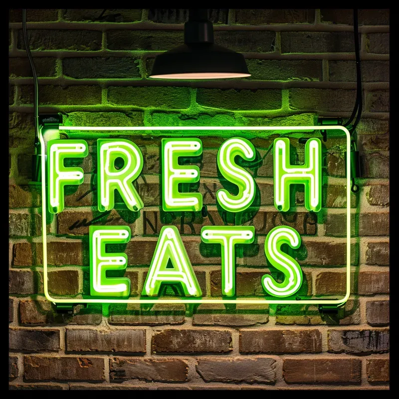 Customizable Neon Text Signs Midjourney Prompt | PromptBase