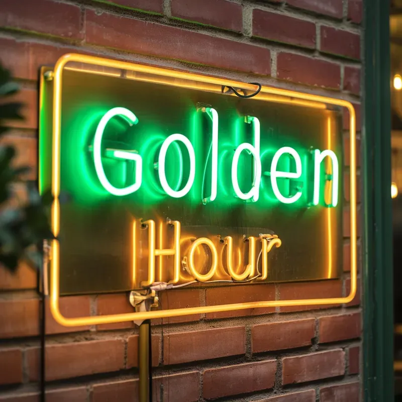 Customizable Neon Text Signs Midjourney Prompt | PromptBase