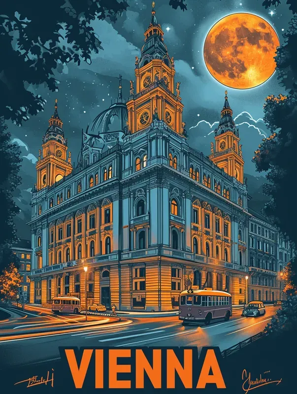 Designing Travel City Posters Midjourney Prompt | PromptBase