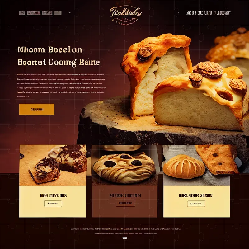 Modern Web Design Mockups Midjourney Prompt | PromptBase