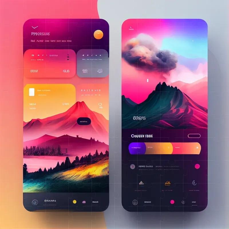 Ux Ui Web And App Interfaces Midjourney Prompt | PromptBase