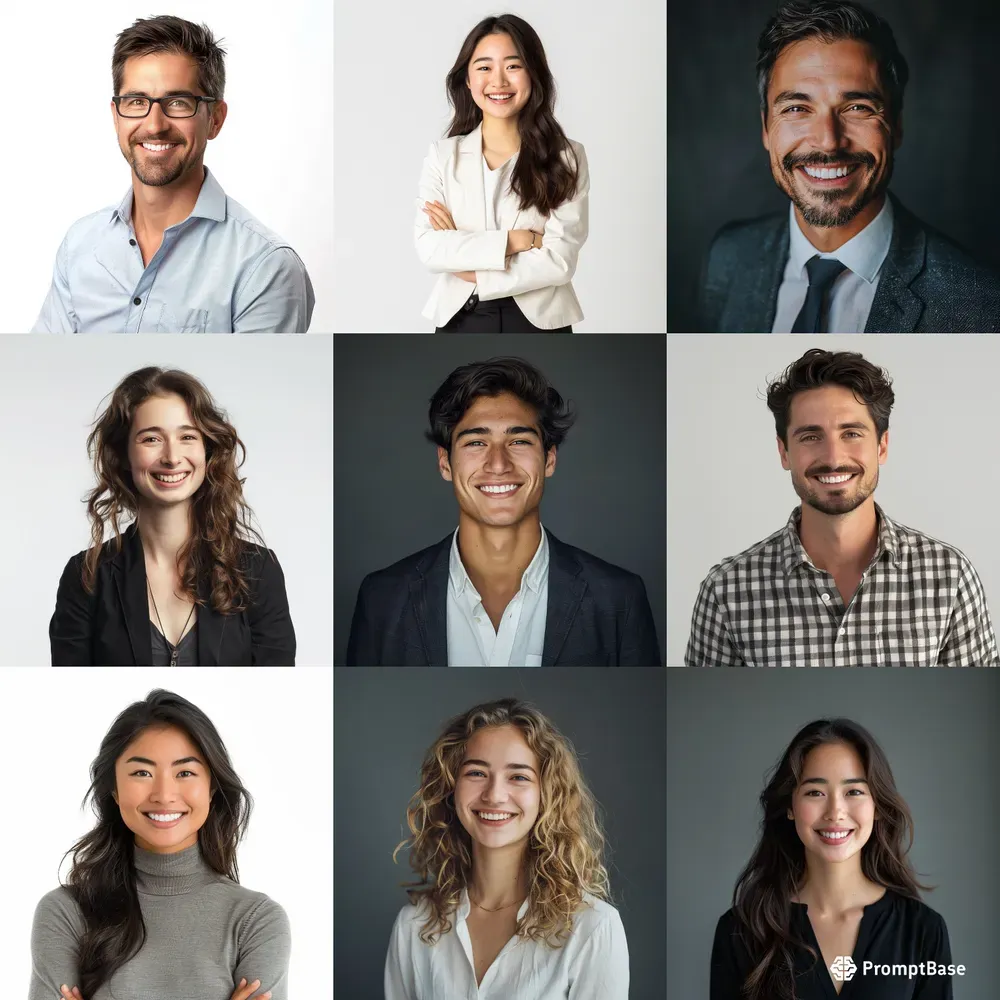 Professional Portraits Midjourney Prompt | PromptBase