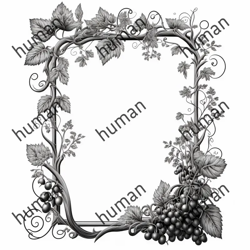 Aesthetic Floral Frames Midjourney Prompt | PromptBase