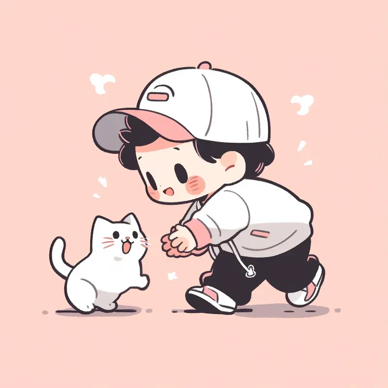 Superflat Character Illustrations Midjourney Prompt | PromptBase