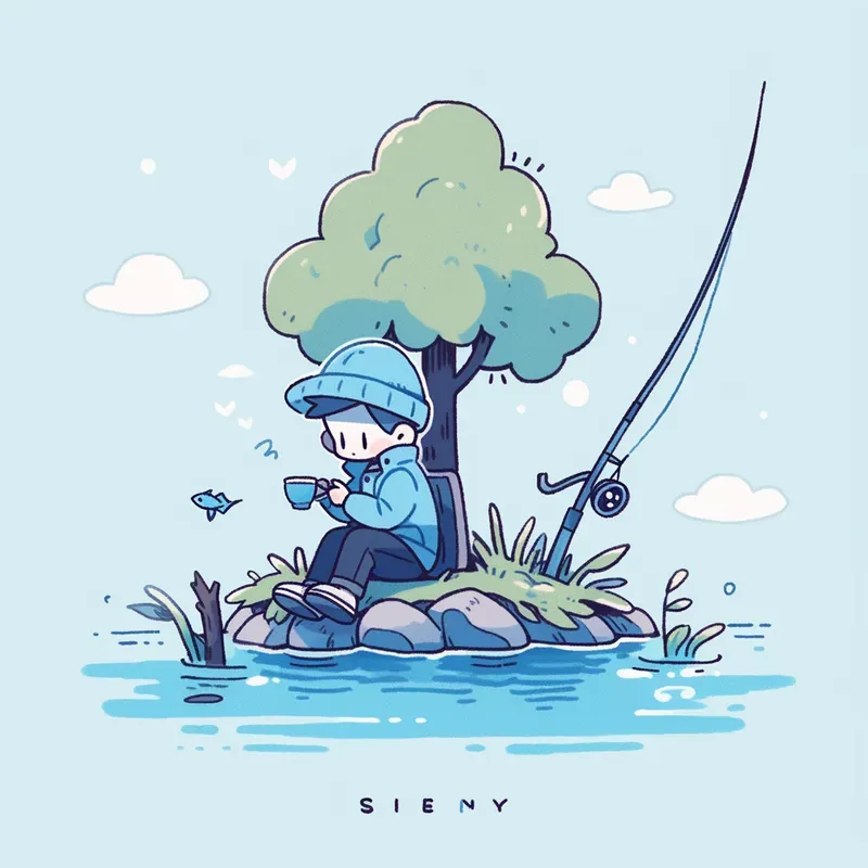 Superflat Character Illustrations Midjourney Prompt | PromptBase