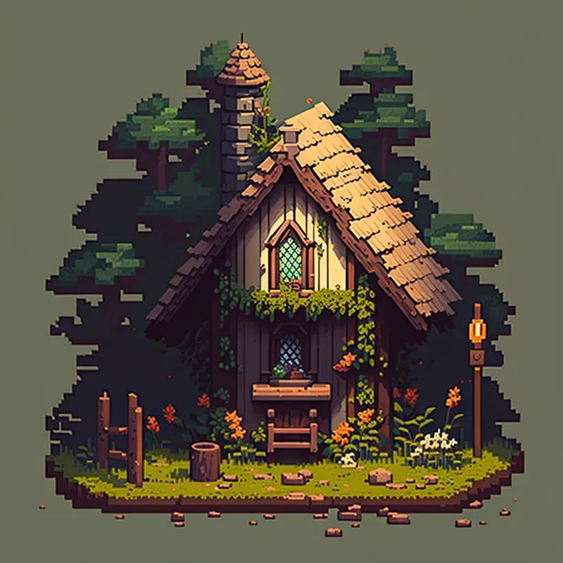 Pixel Art Medieval Midjourney Prompt | PromptBase