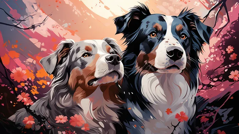 Vibrant Harmonic Animals Midjourney Prompt | PromptBase