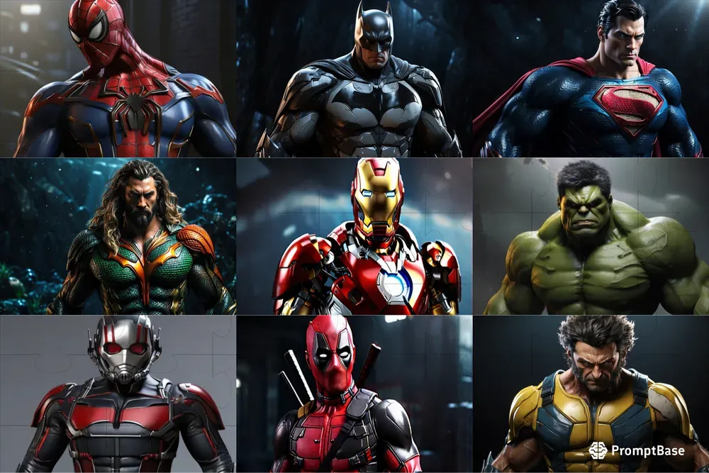 Superhero Scenes Leonardo Ai Prompt | PromptBase