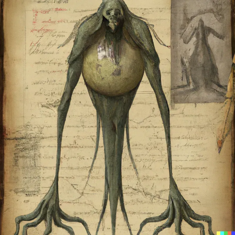 Necronomicon Creatures DALL·E Prompt | PromptBase