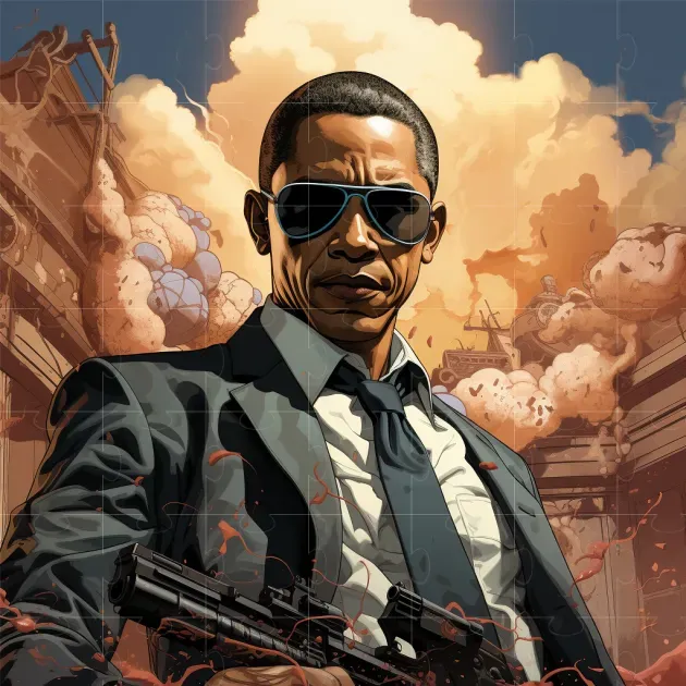 Grand Theft Auto Illustrations Midjourney Prompt | PromptBase