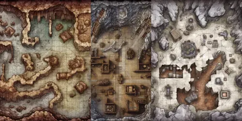 Fast RPG Tabletop Maps Midjourney Prompt | PromptBase