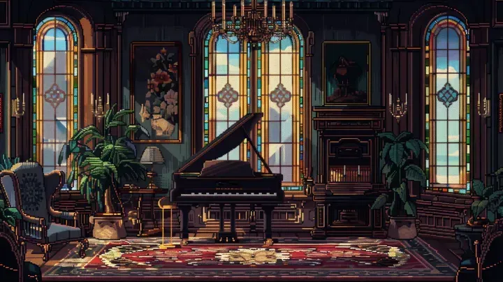 Pixel Dreamscape Cozy Art Environments Midjourney Prompt | PromptBase