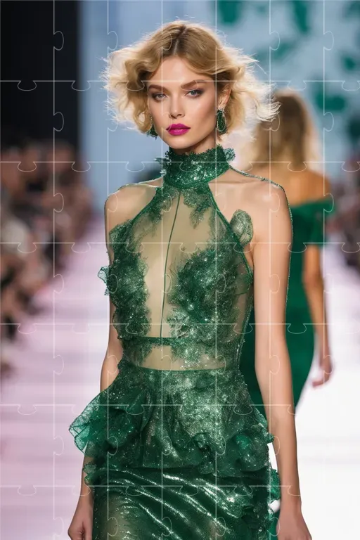 Glamour On The Runway Stable Diffusion Prompt | PromptBase