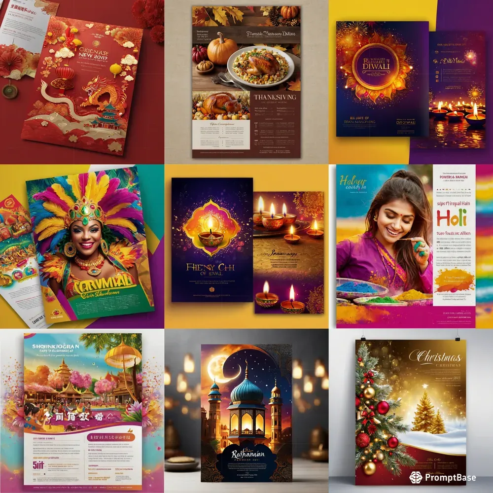 Cultural Celebration Marketing Flyers Leonardo Ai Prompt | PromptBase