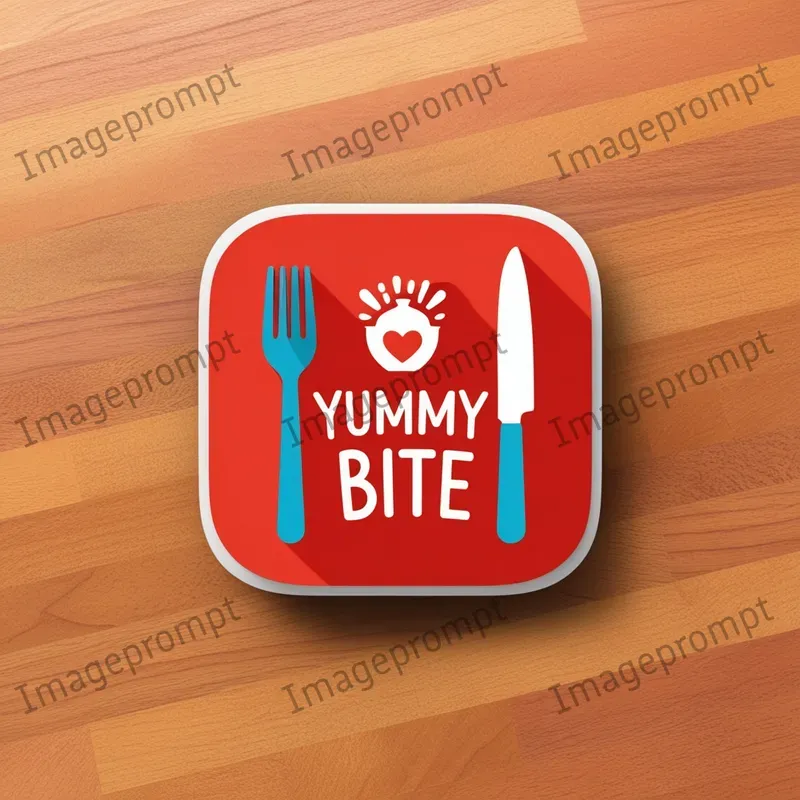 Food App Icon Designs With Names Leonardo Ai Prompt | PromptBase