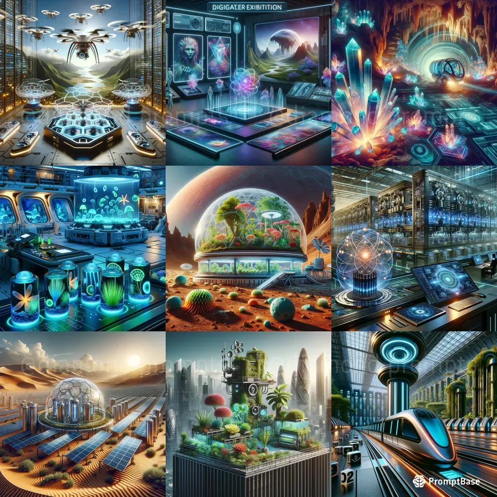 Visions Of Years 2100 DALL·E Prompt | PromptBase