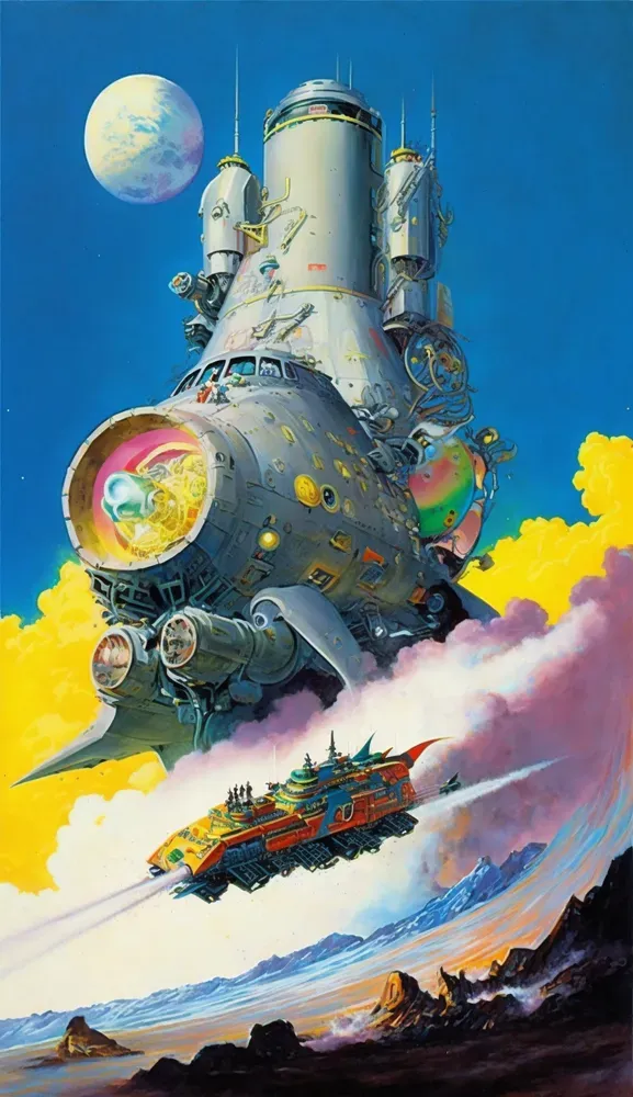 Trippy Alien Worlds Midjourney Prompt | PromptBase