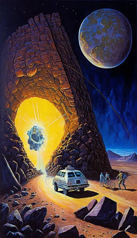 Trippy Alien Worlds Midjourney Prompt | PromptBase