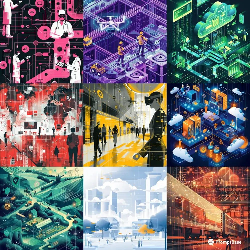 Digital Transformations Midjourney Prompt | PromptBase