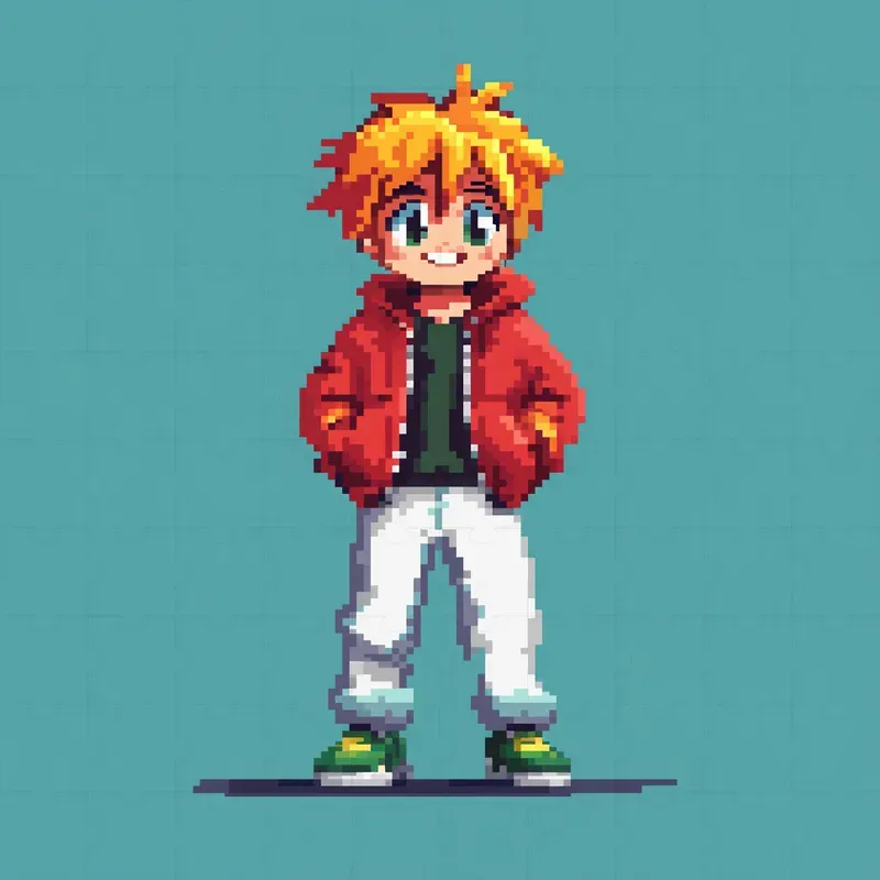 Pixel Art Character Designs Midjourney Prompt | PromptBase