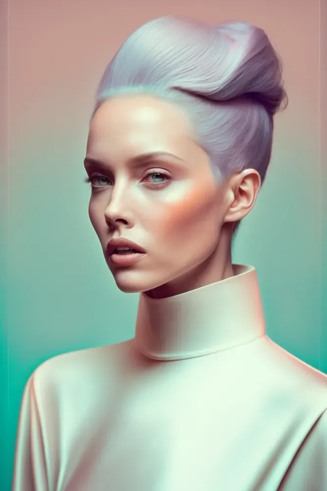 Futuristic Vogue Editorial Photo Shoot Midjourney Prompt | PromptBase