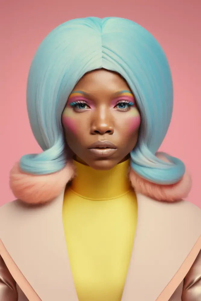 Futuristic Vogue Editorial Photo Shoot Midjourney Prompt | PromptBase