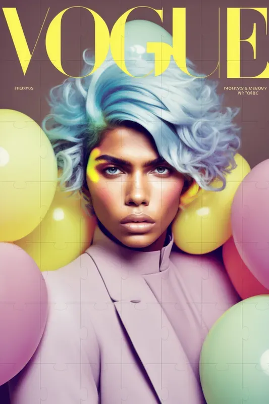 Editorial Vogue Magazine Cover Midjourney Prompt | PromptBase