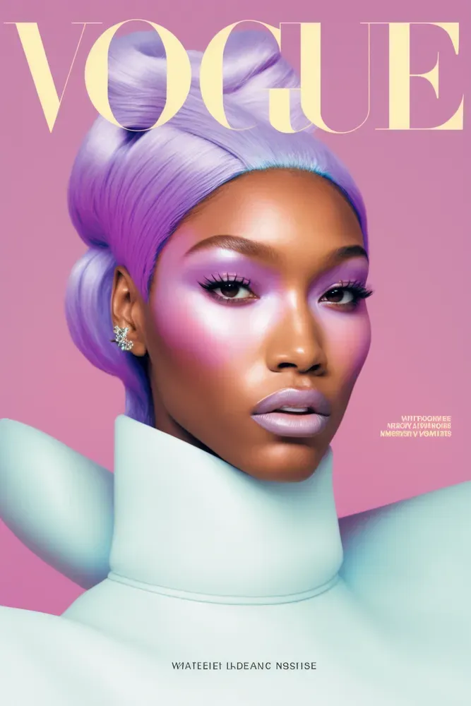Editorial Vogue Magazine Cover Midjourney Prompt | PromptBase