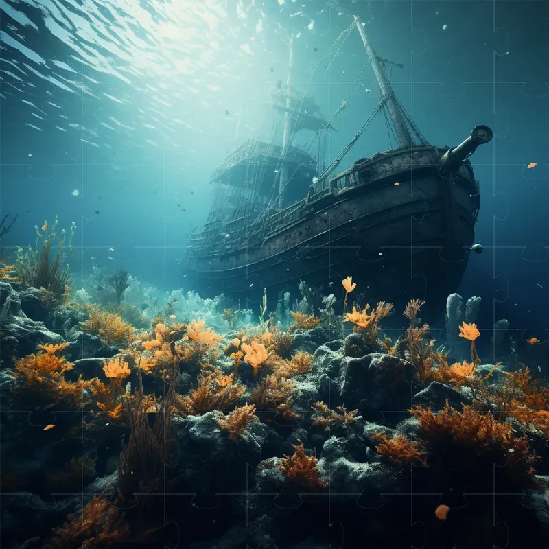 Underwater Realms Unveiled Midjourney Prompt | PromptBase