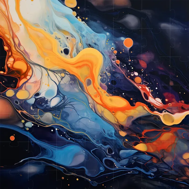 Liquid Creations Midjourney Prompt | PromptBase