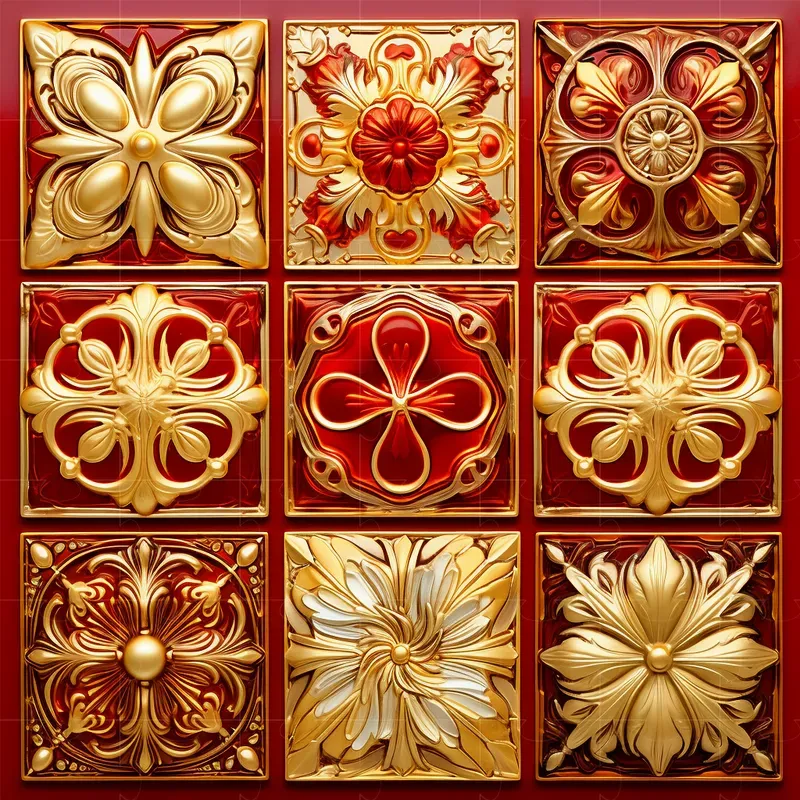 Tile Tapestries Midjourney Prompt | PromptBase