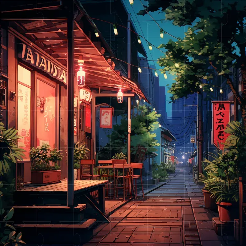 Lofi Landscapes Forges Midjourney Prompt | PromptBase